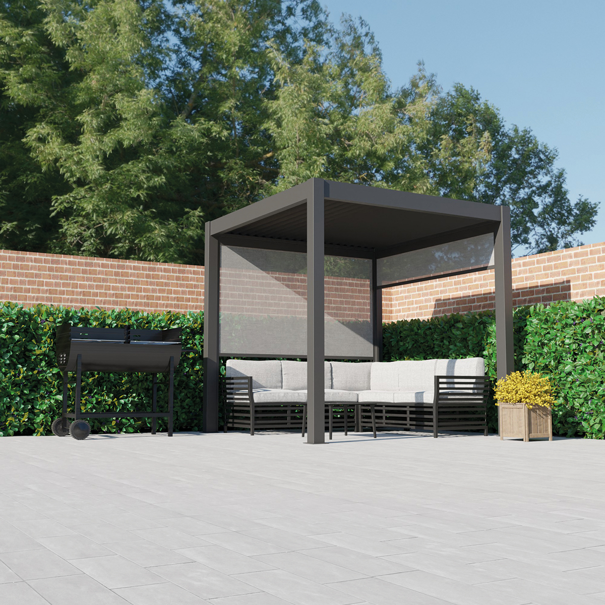 Remanso Pergola™ 2.5m x 2.5m | Heavenly Hot Tubs